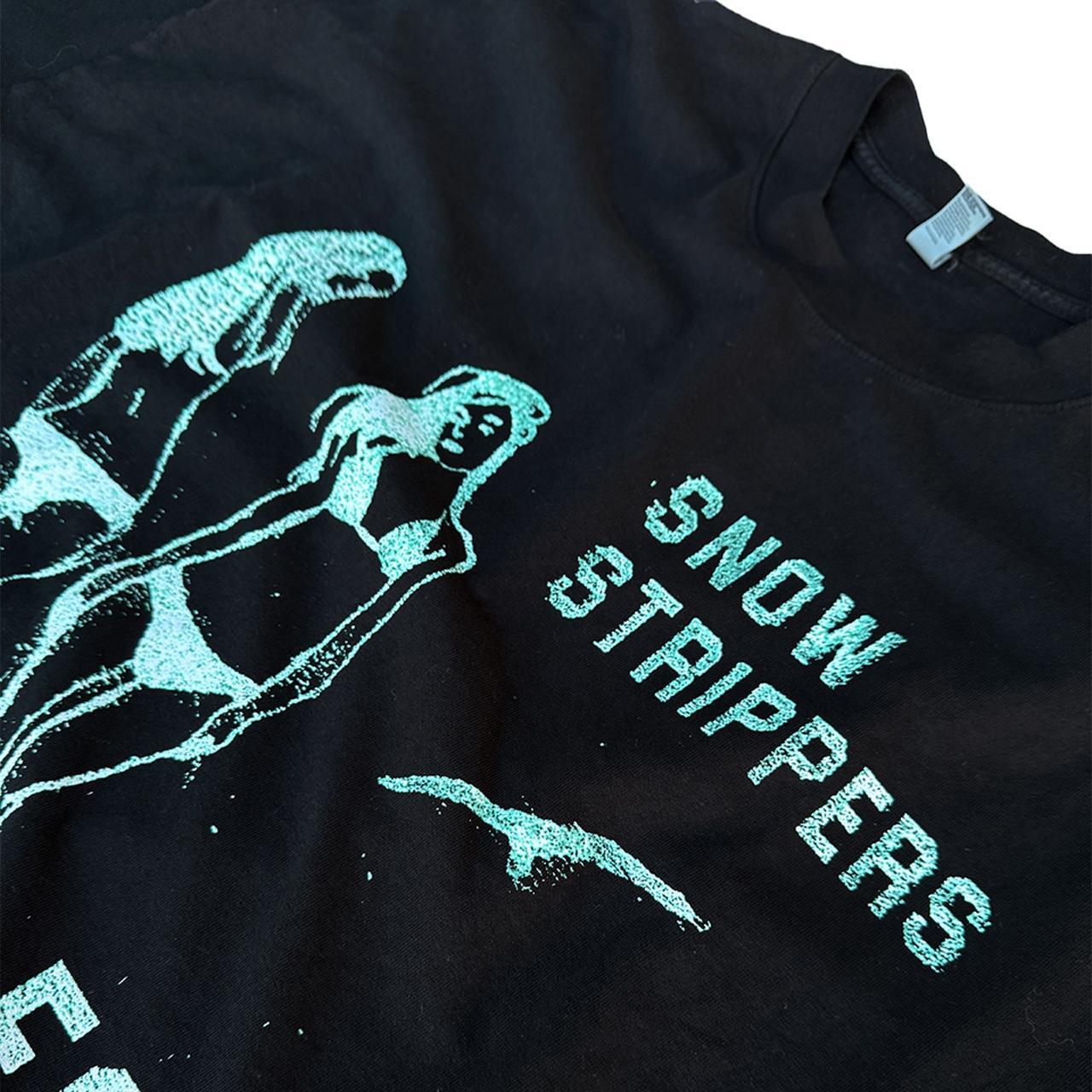 Snow Strippers Merch Tee in Black Size XXL Twerk... | Depop