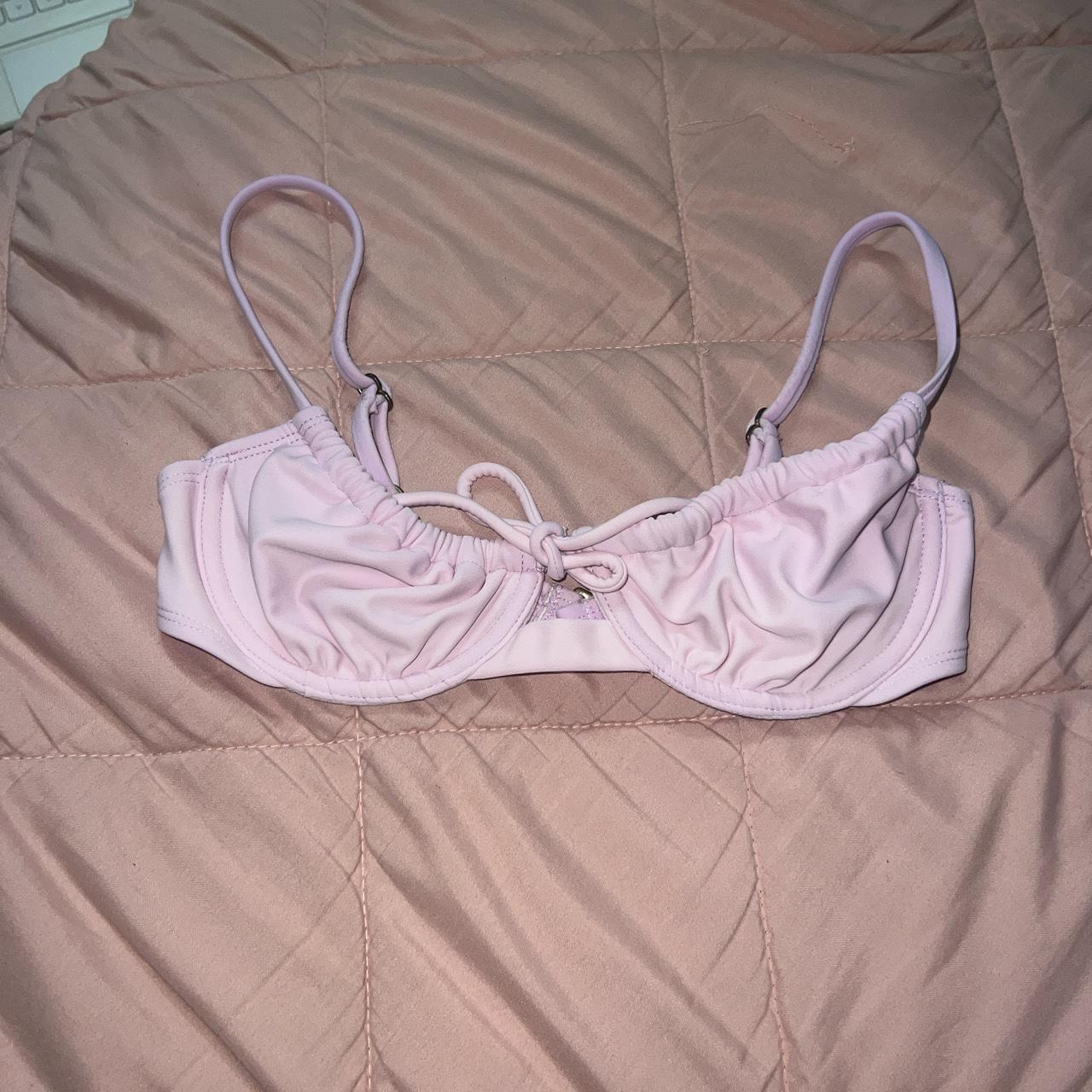 Light purple bikini top. Super cute comfy and... - Depop
