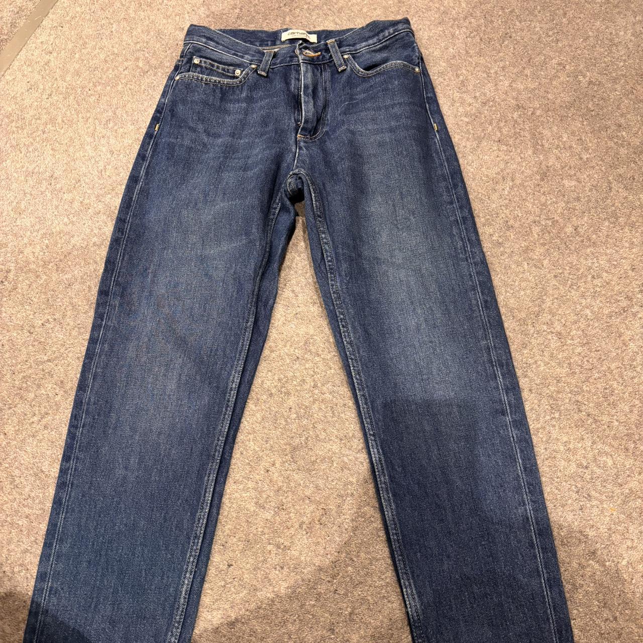 Carhartt Denim Jeans High Waisted Slim fit Waist... - Depop