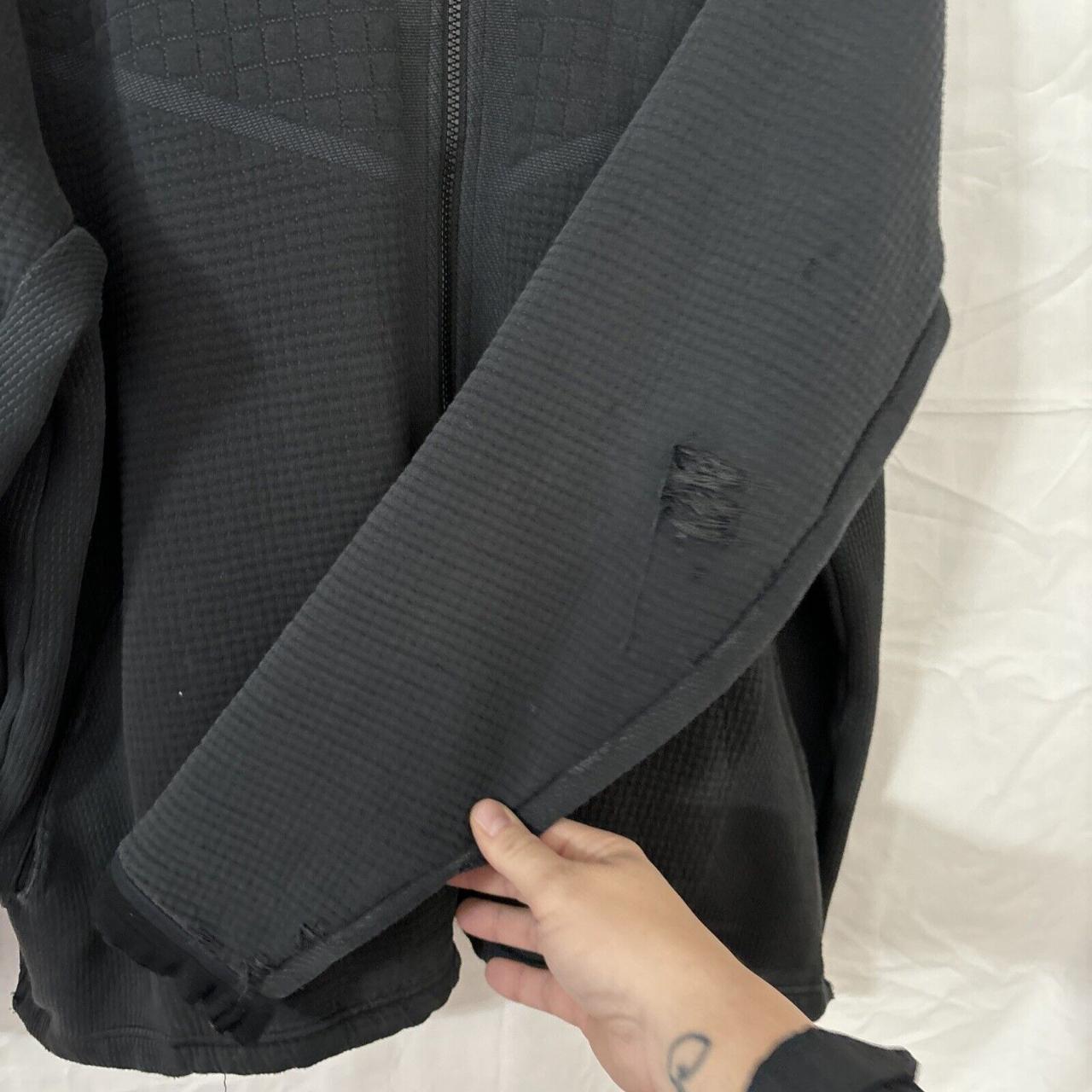 Nike Mens Fleece Hoodie Tech Black BV4617-010 Size... - Depop