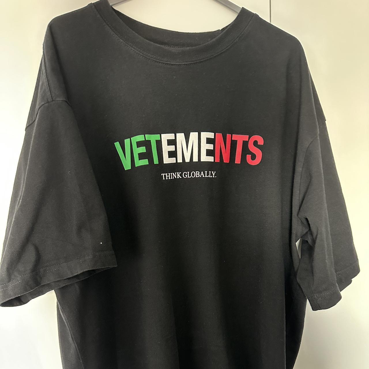 Vetement - Think Globally T Shirt (XL) Read Bio... - Depop