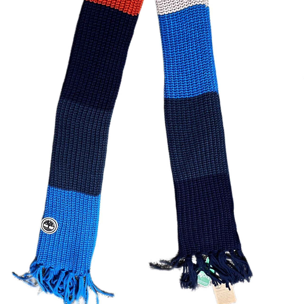 💥Timberland Colorblock Knit Scarf NWT💥 ☀️Details &... - Depop