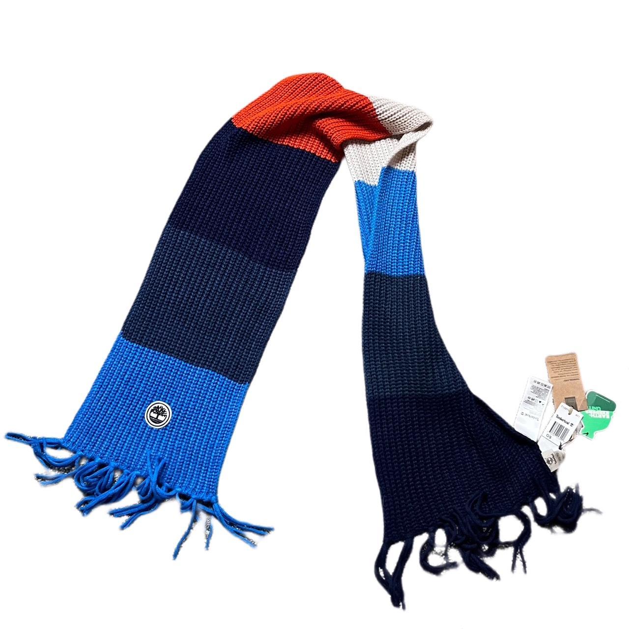 💥Timberland Colorblock Knit Scarf NWT💥 ☀️Details &... - Depop