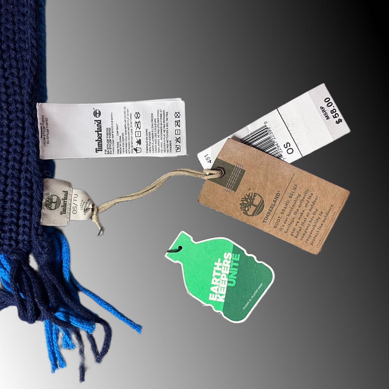 💥Timberland Colorblock Knit Scarf NWT💥 ☀️Details &... - Depop