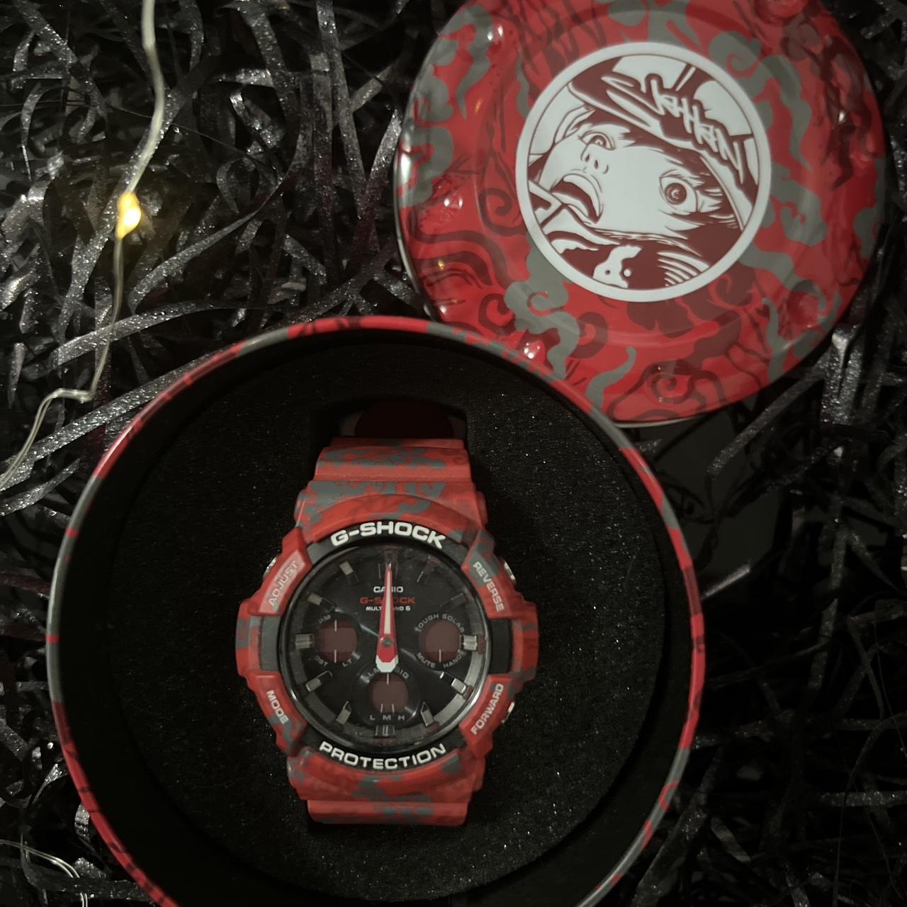 Casio G Shock x “Celestial Guardian” Vermillion... - Depop