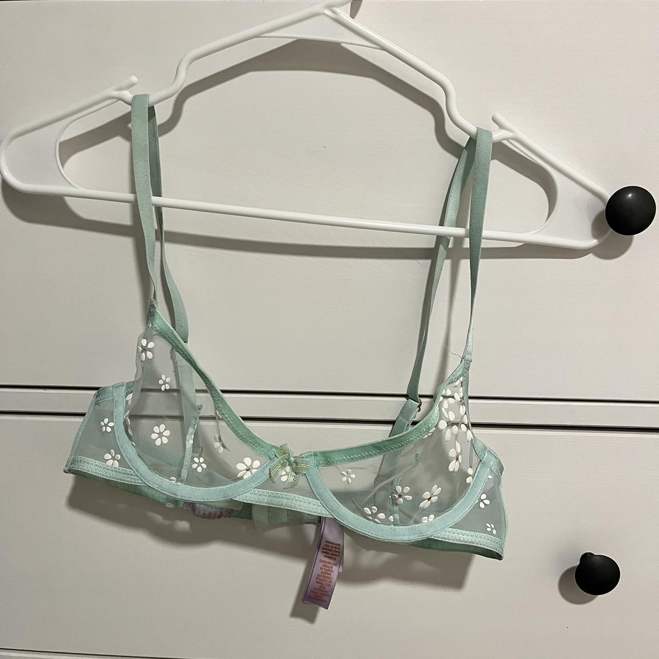 Savage X Fenty Puff Daisy Unlined Bra - Depop