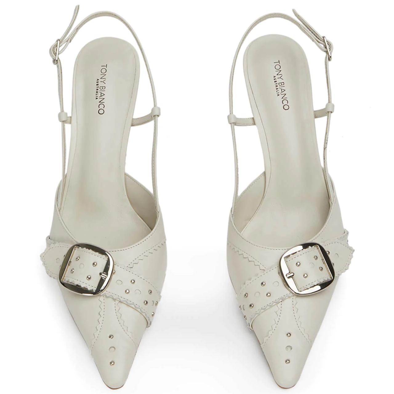 Tony Bianco sadie bone heels size 7 / eu37.5 would... - Depop