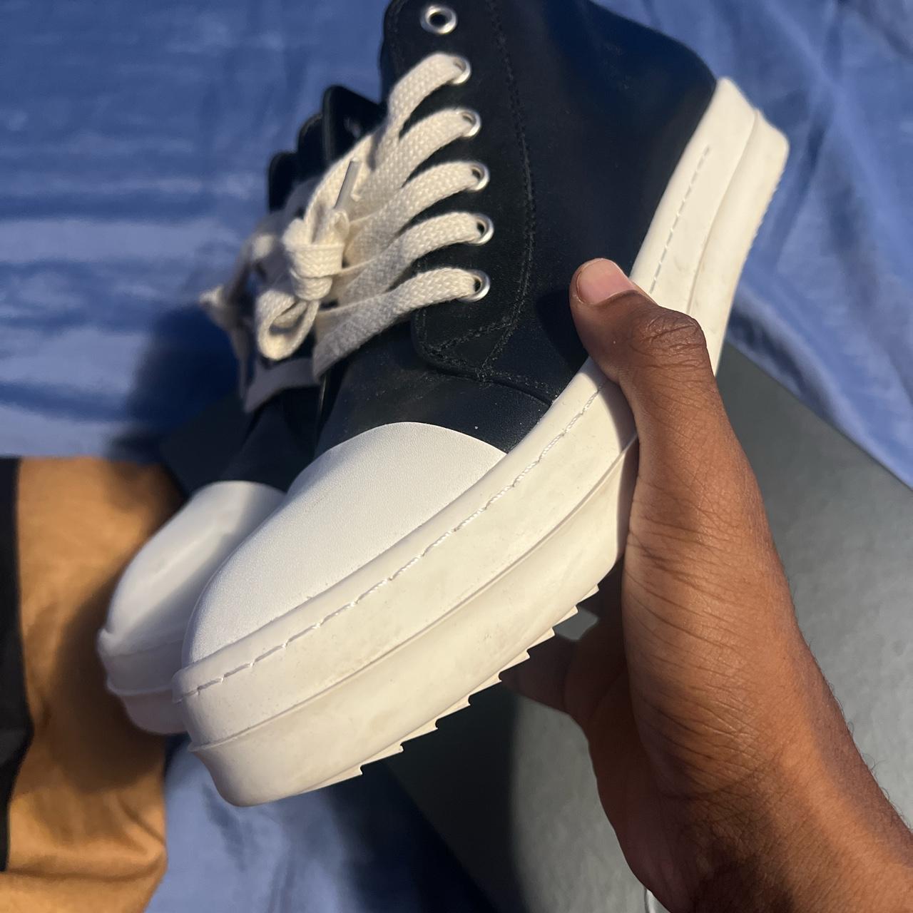 Rick Ownes worn twice 9(EUR) 42… comes with box i... - Depop