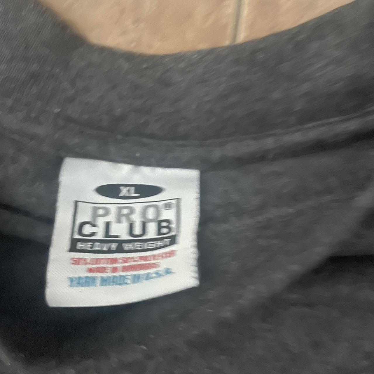 Long sleeve heavyweight pro club t shirt size XL i... - Depop