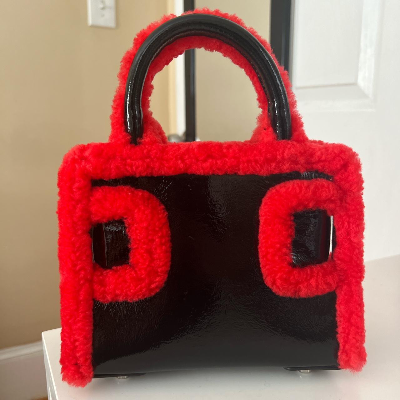 Brandon Blackwood Black Patent Leather w/ Red... - Depop