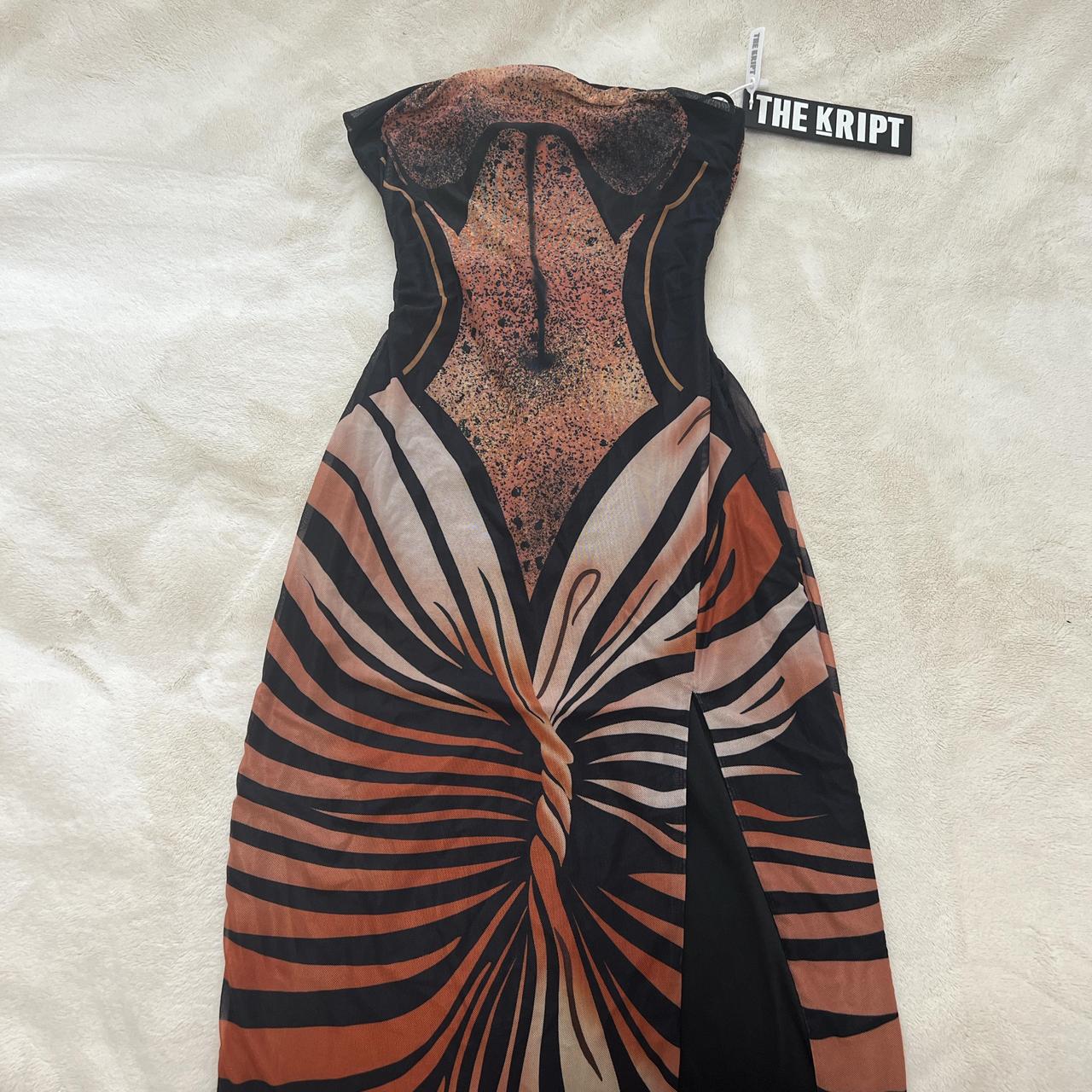 The Kript Nayara Dress Size XS NWT never worn - Depop