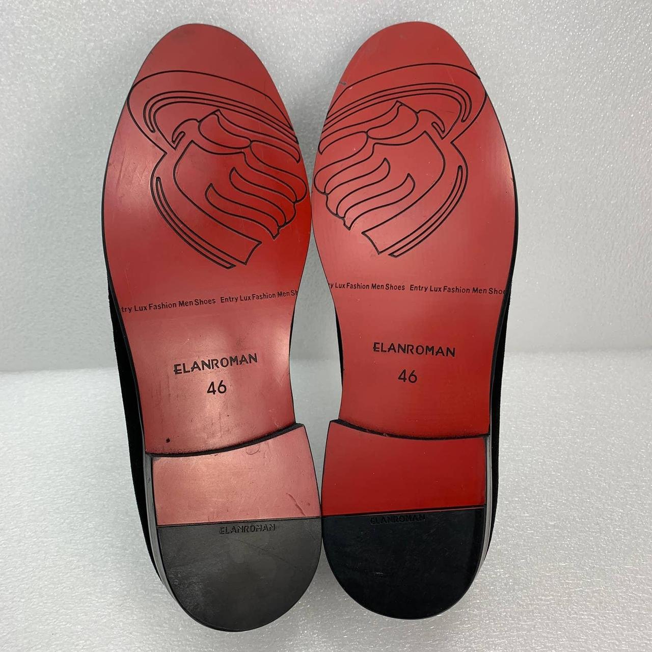 ELANROMAN Loafers Shoes in Solid Black Size EU 46 =... | Depop