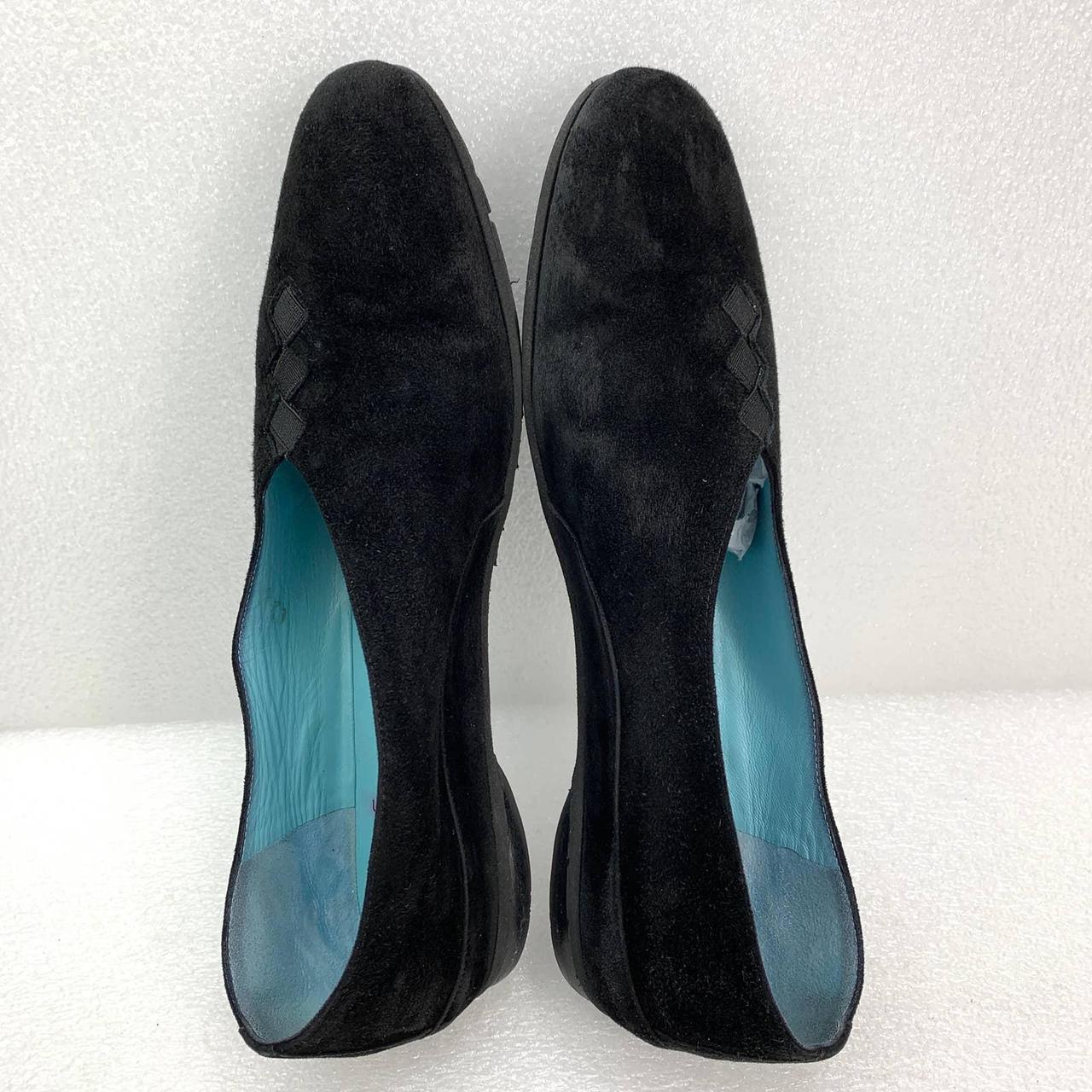 Thierry Rabotin Black Suede & Leather 'Grace' Flats... - Depop Thierry Rabotin Black Suede & Leather 'Grace' Flats... - Depop