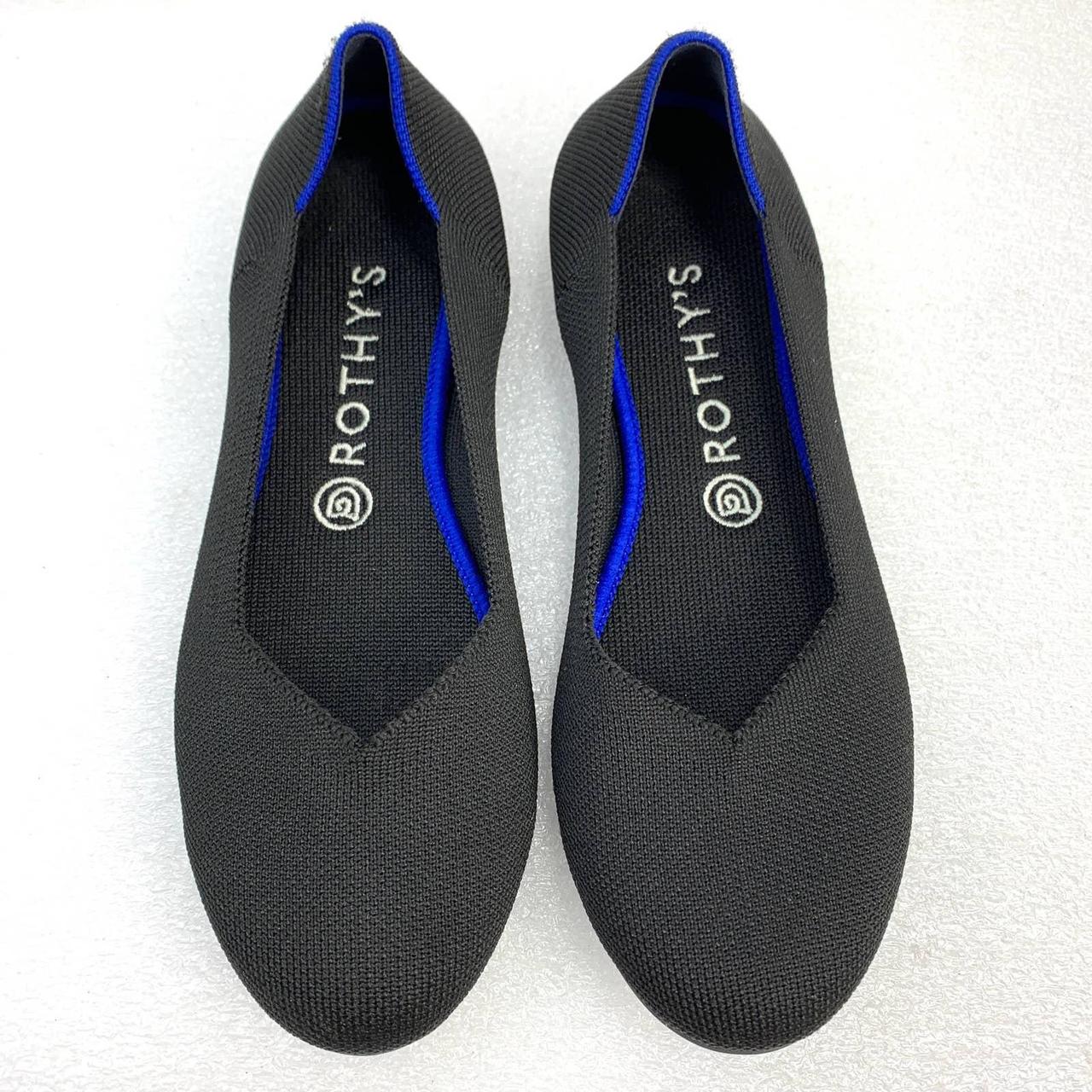 ROTHY's The Flat Round Toe Ballet Shoes in Solid... - Depop
