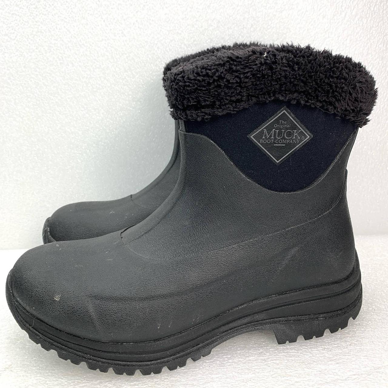 The Original Muck Ankle Boot in Black Size Women's... - Depop