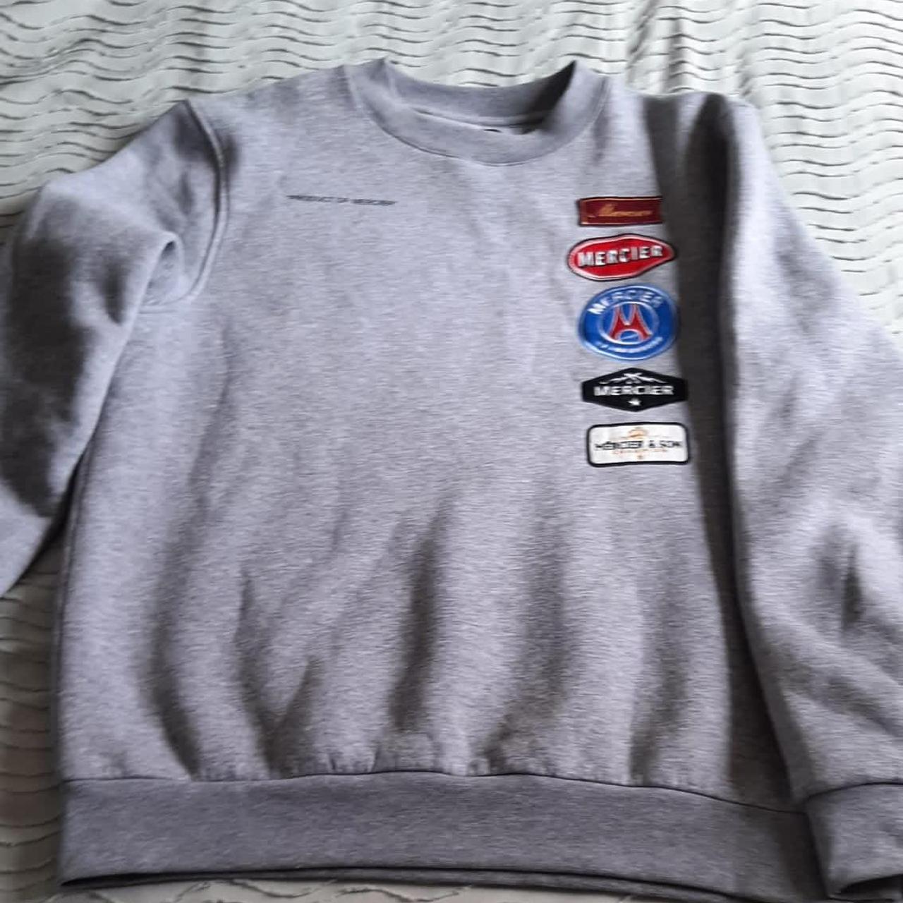 Mercier Grey Jumper (OLD SEASON) DO NOT PAY £5 YOU... - Depop