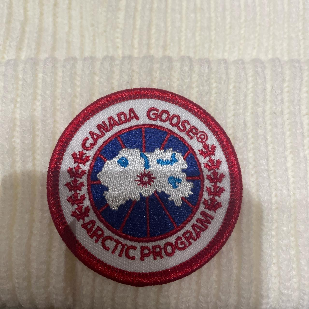 Canada goose 1:1 replica beanie - Depop