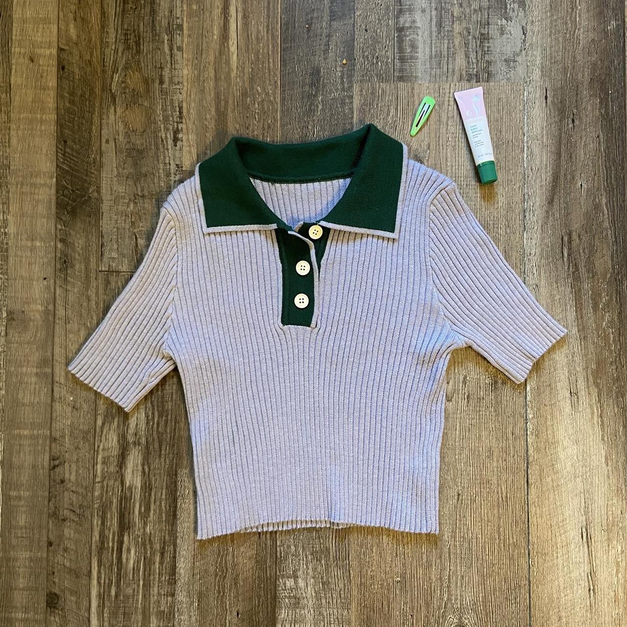 Super cute polo shirt 👚 It looks small but it is... - Depop
