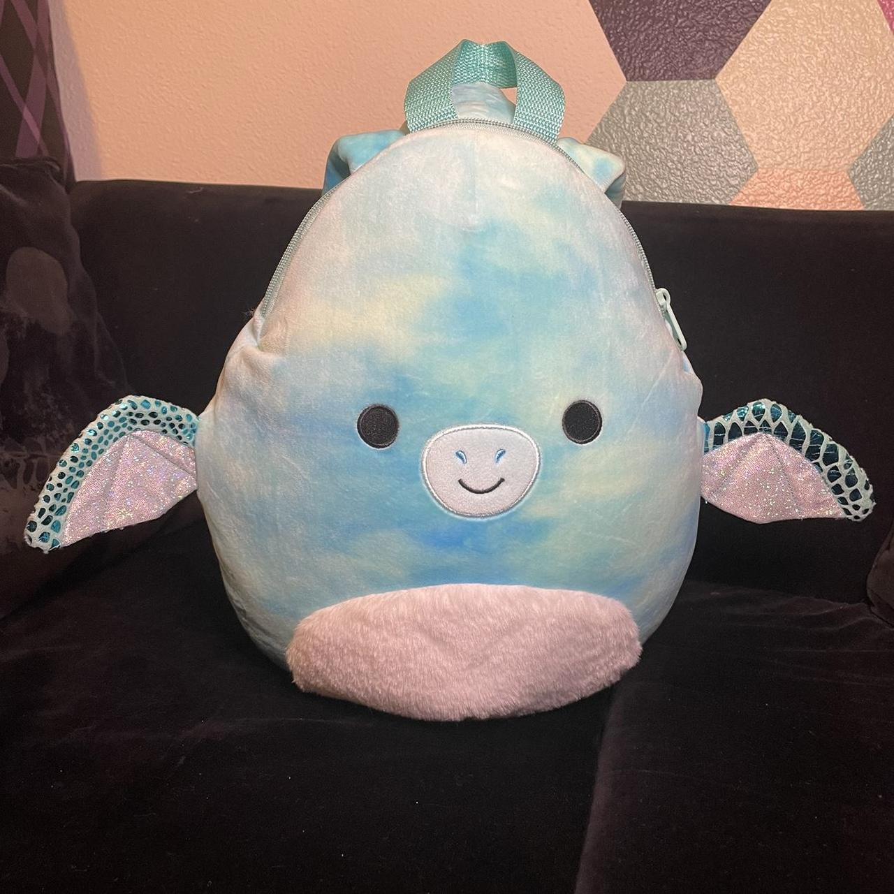 Shantira 12” inch Pterodactyl Squishmallow Backpack... - Depop