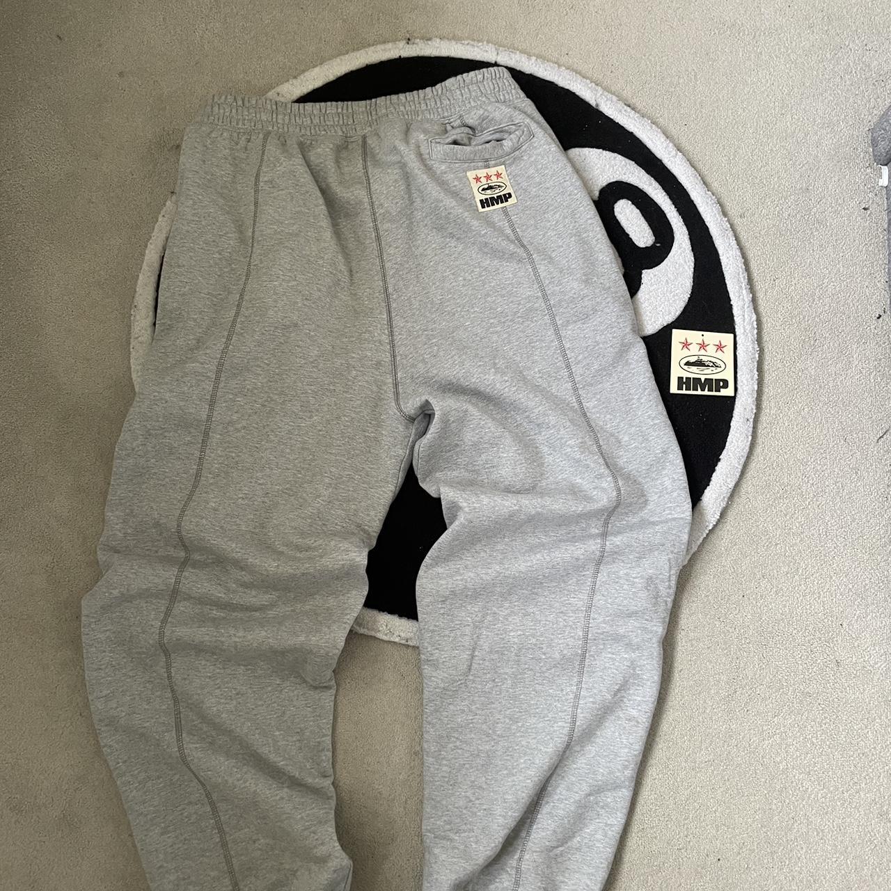 Grey Cortez joggers Great baggy fit Size large... - Depop