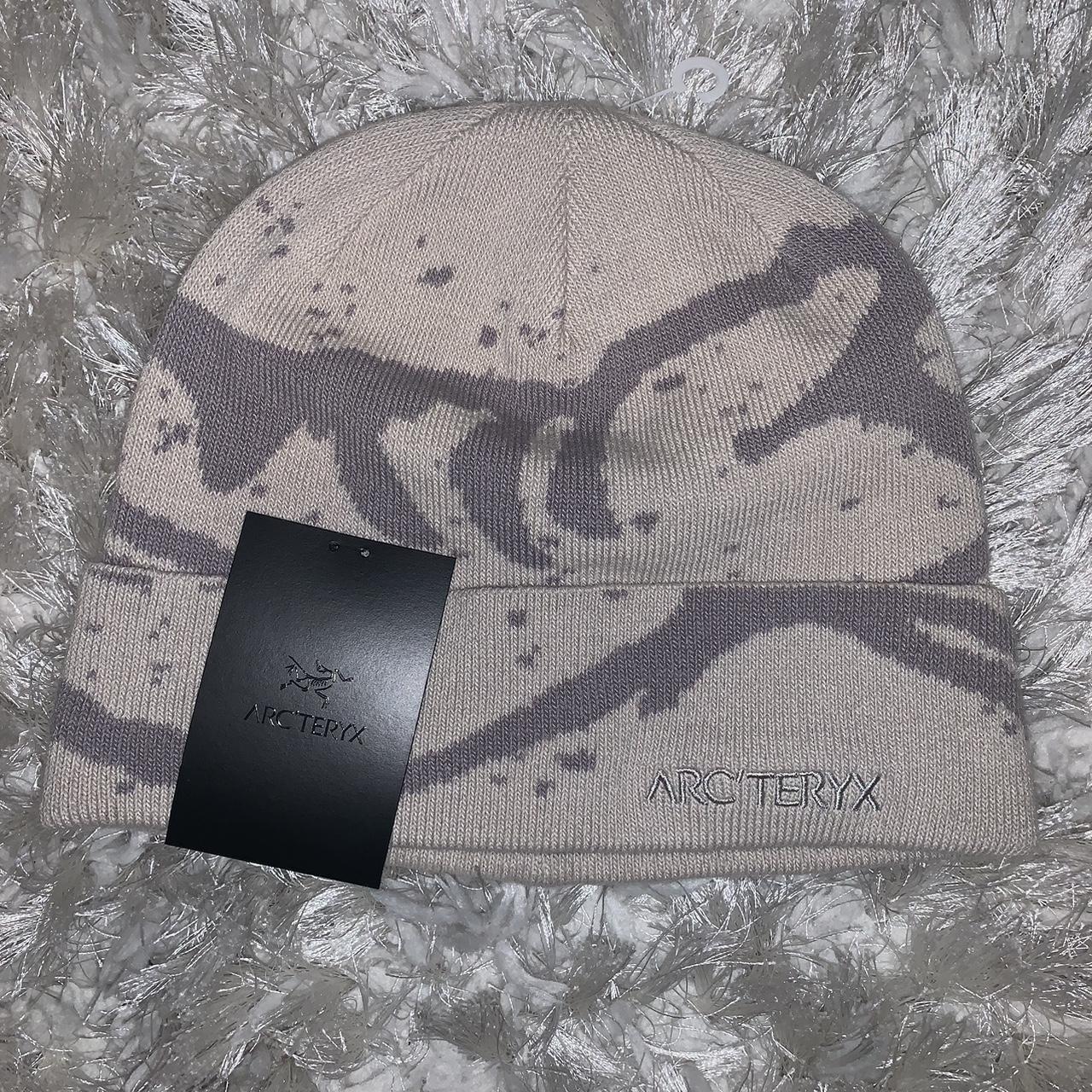Arcteryx Grotto Toque Arctic Silk/ Warm Stone... - Depop