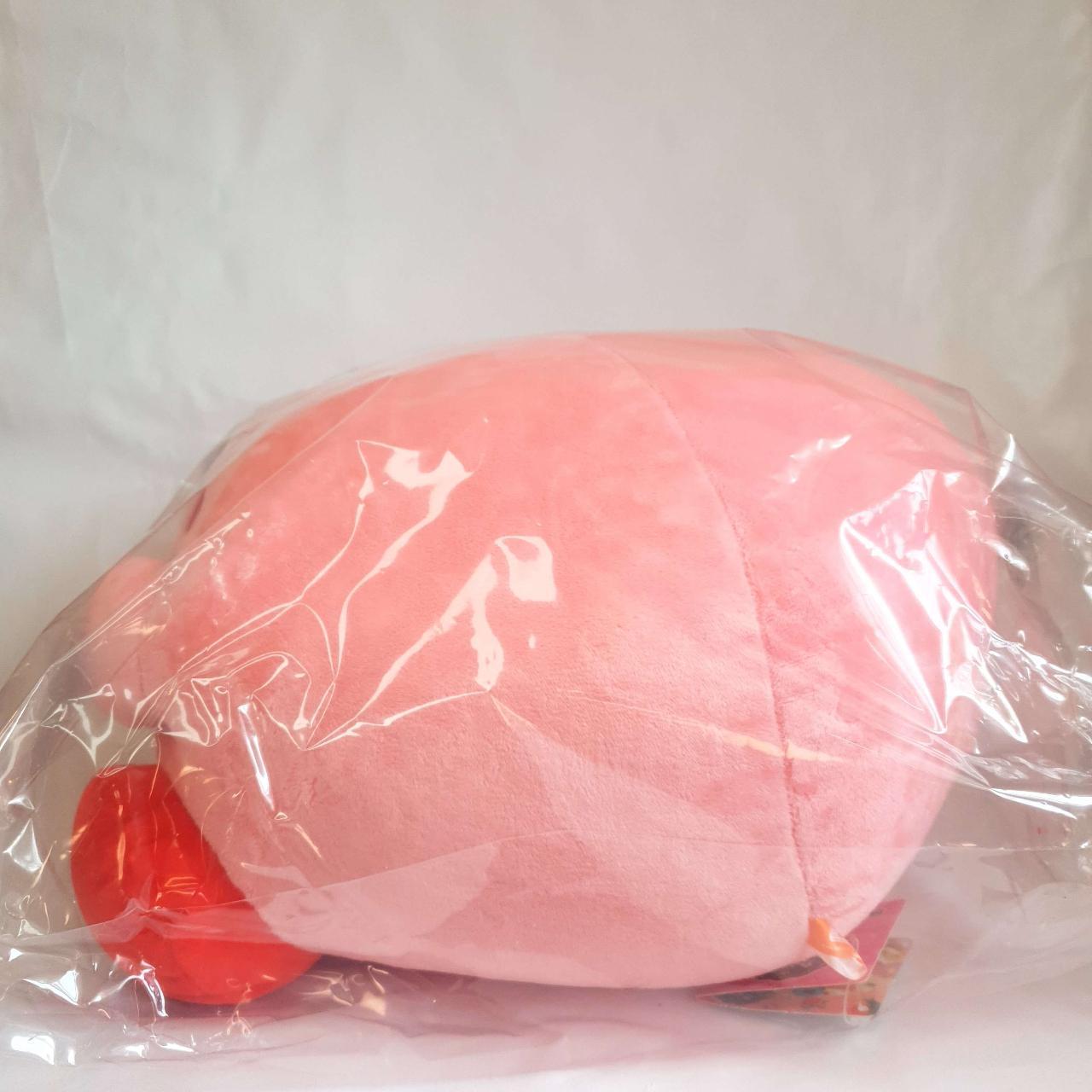 Kirby Manmaru Large Pink Plushie Toy Toreba Nintendo... - Depop
