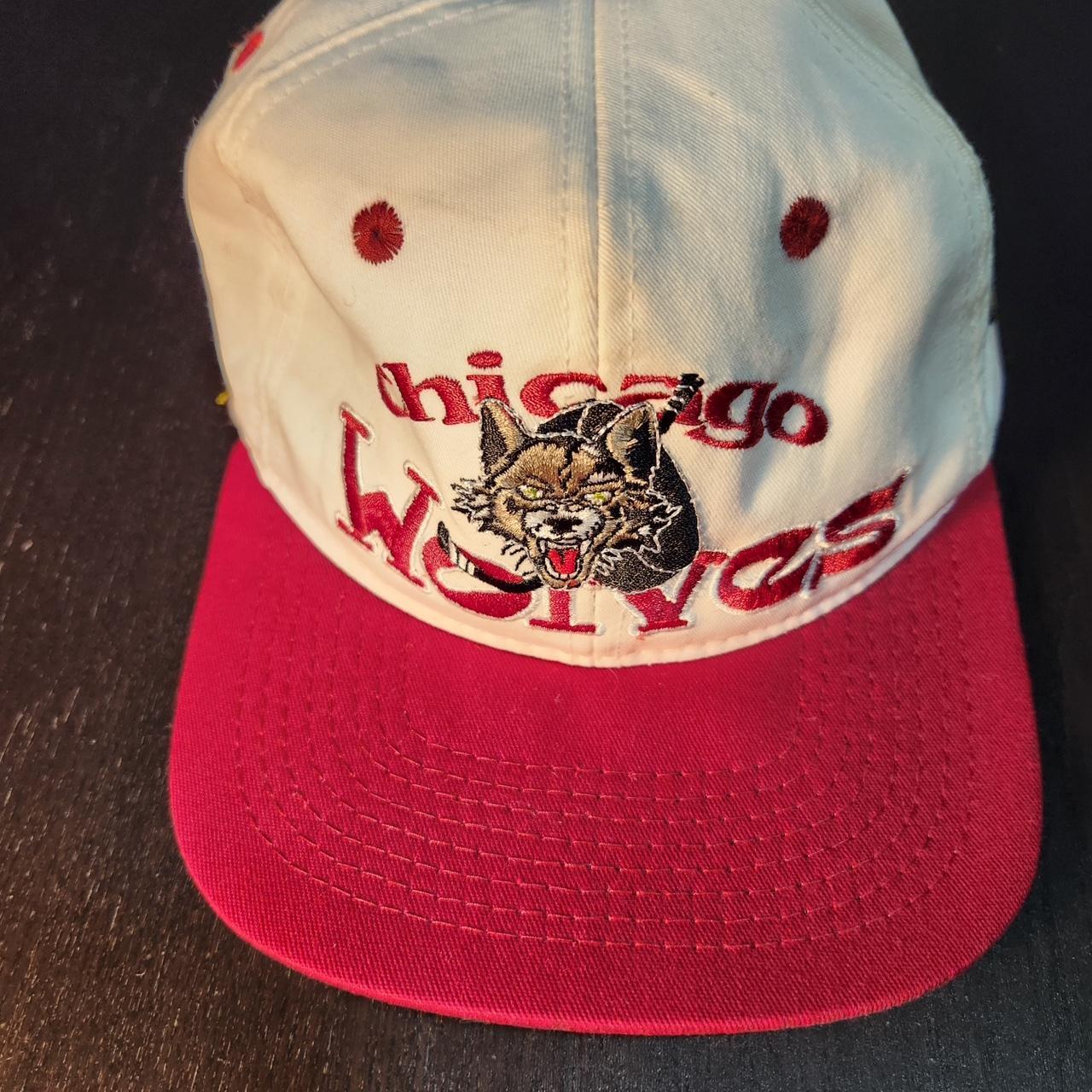 Chicago wolves snap back Vintage IHL - Depop