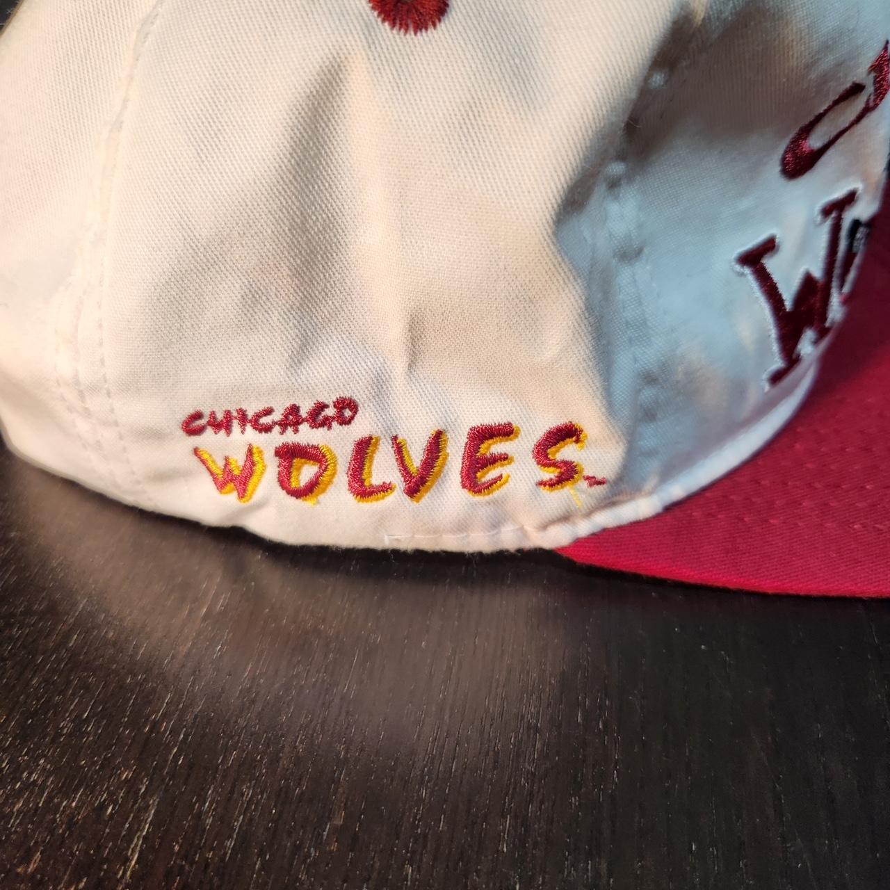 Chicago wolves snap back Vintage IHL - Depop