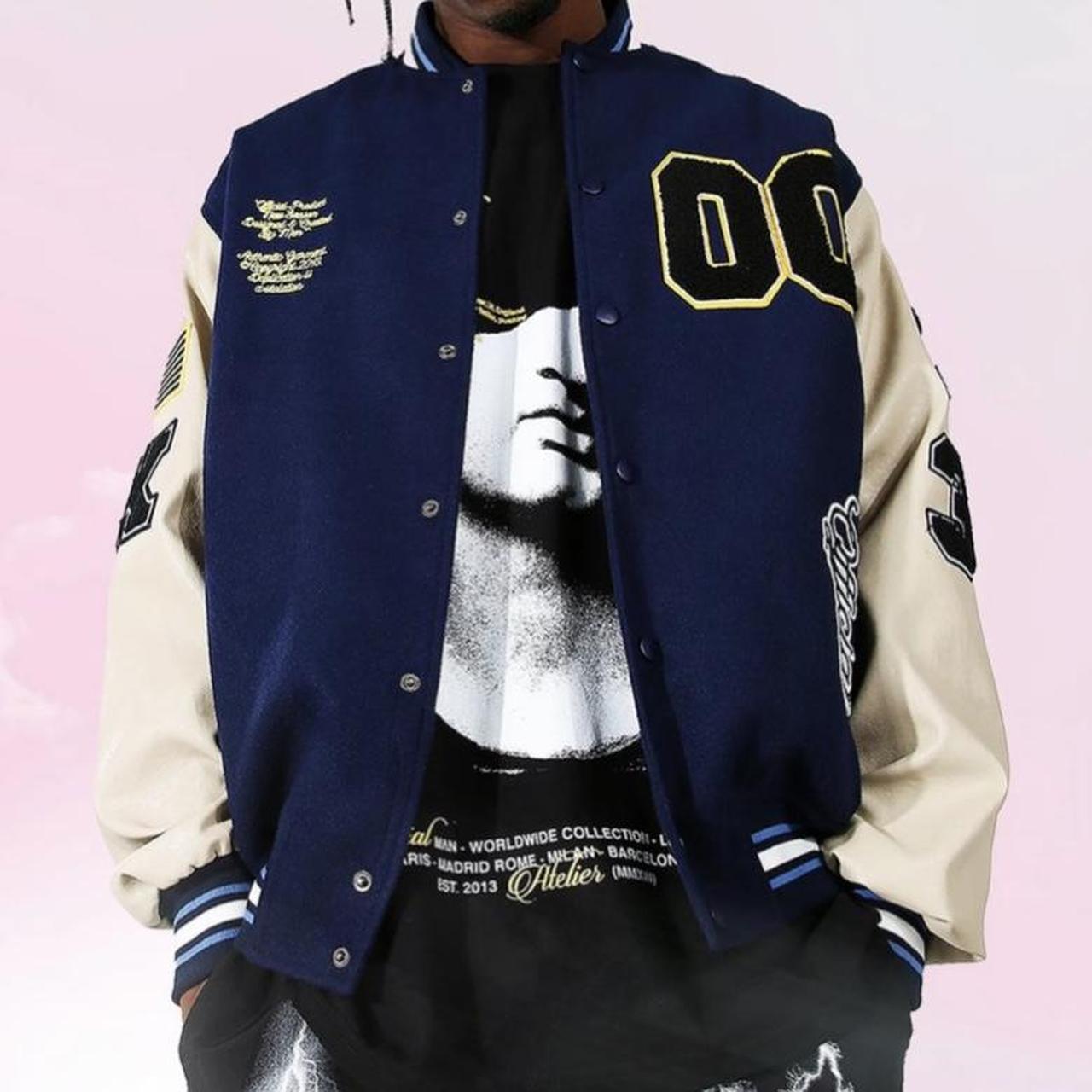 Boohoo Man Varsity Jacket Size XS Worn once /... - Depop