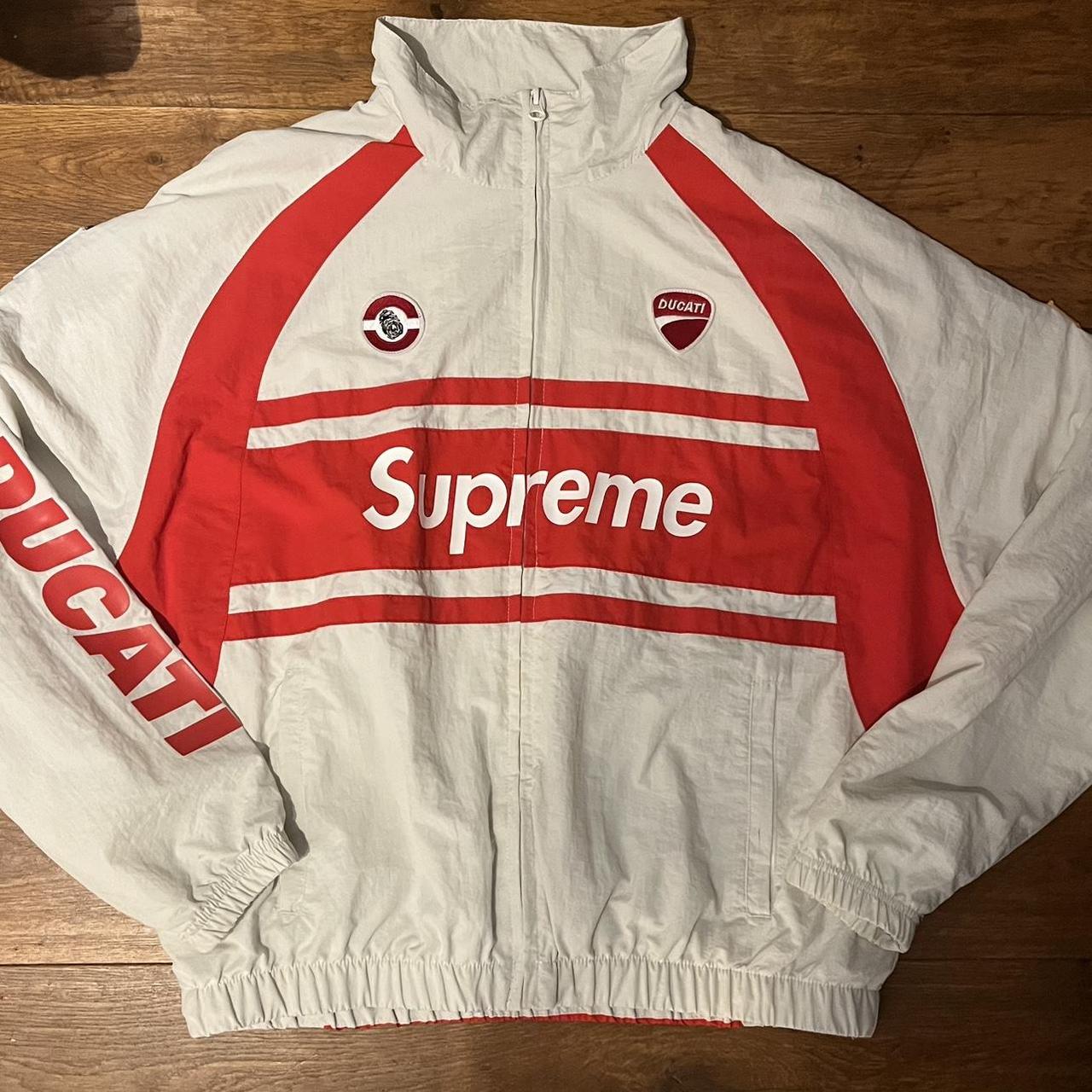 Supreme x Ducati Track Jacket Worn once - like new... | Depop