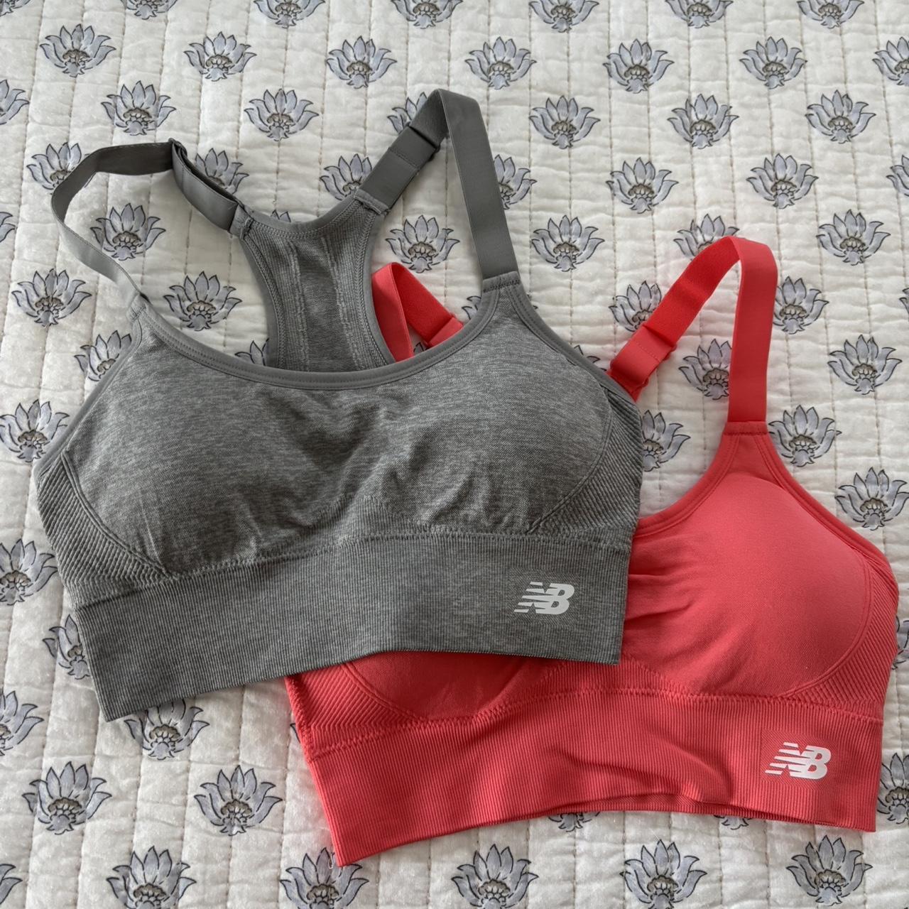 Two pack new balance sports bras brand new without... | Depop