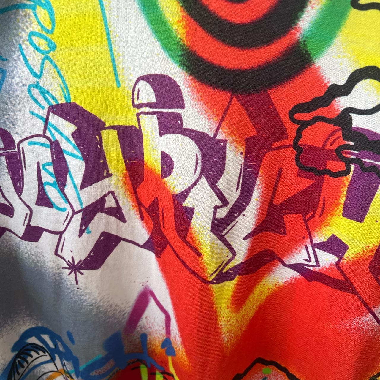 Joy Rich Dim Mak Graffiti T-Shirt Size: M... - Depop