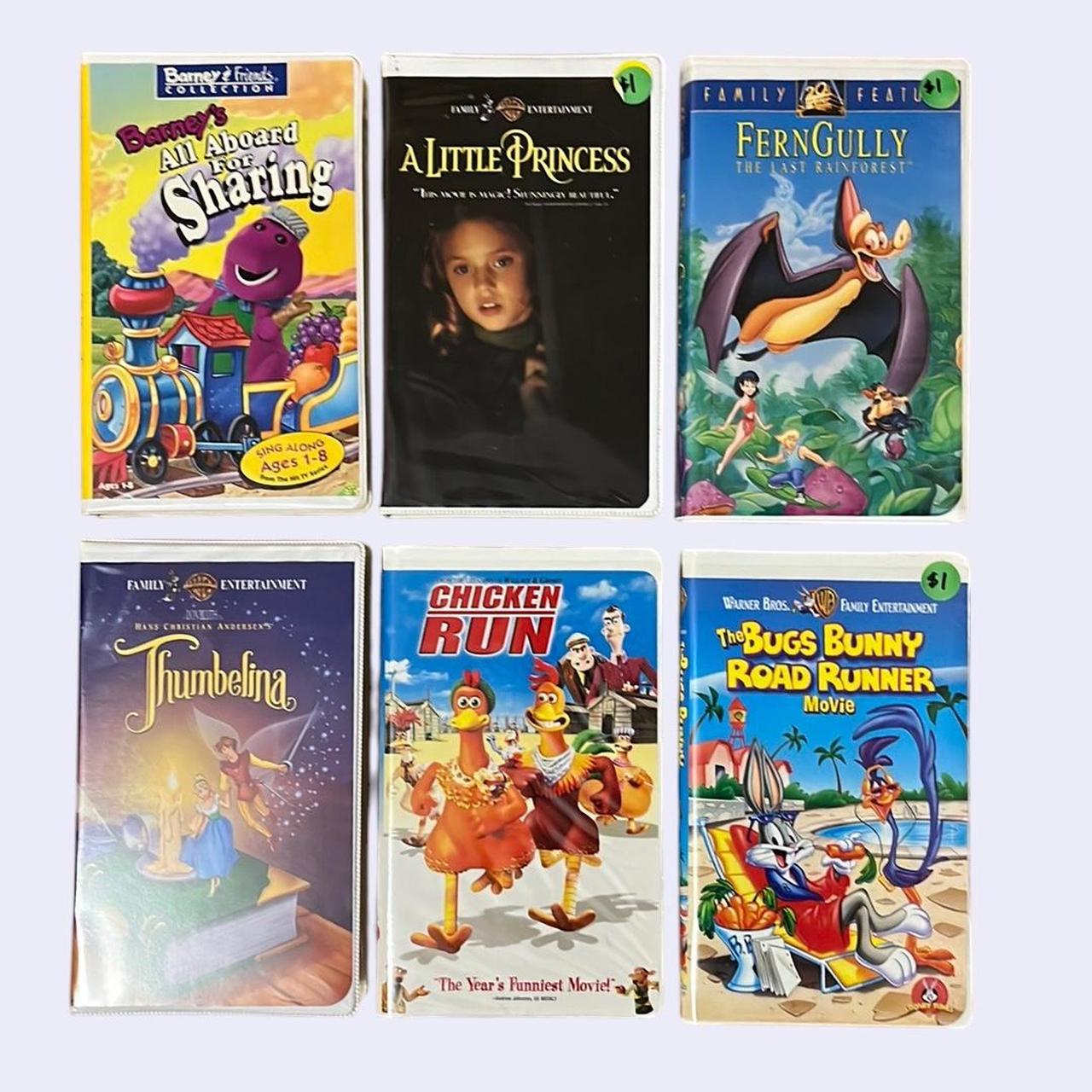 6 vintage 1990s VHS movies: Thumbelina, A Little... | Depop