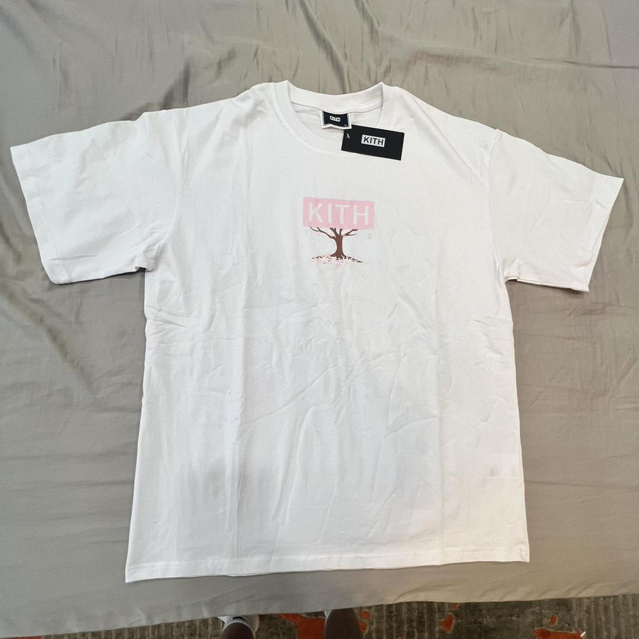 Brand new kith floral logo T-shirt in a size XL.... - Depop