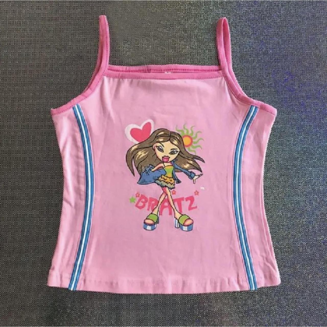 bratz top and shorts set - Depop