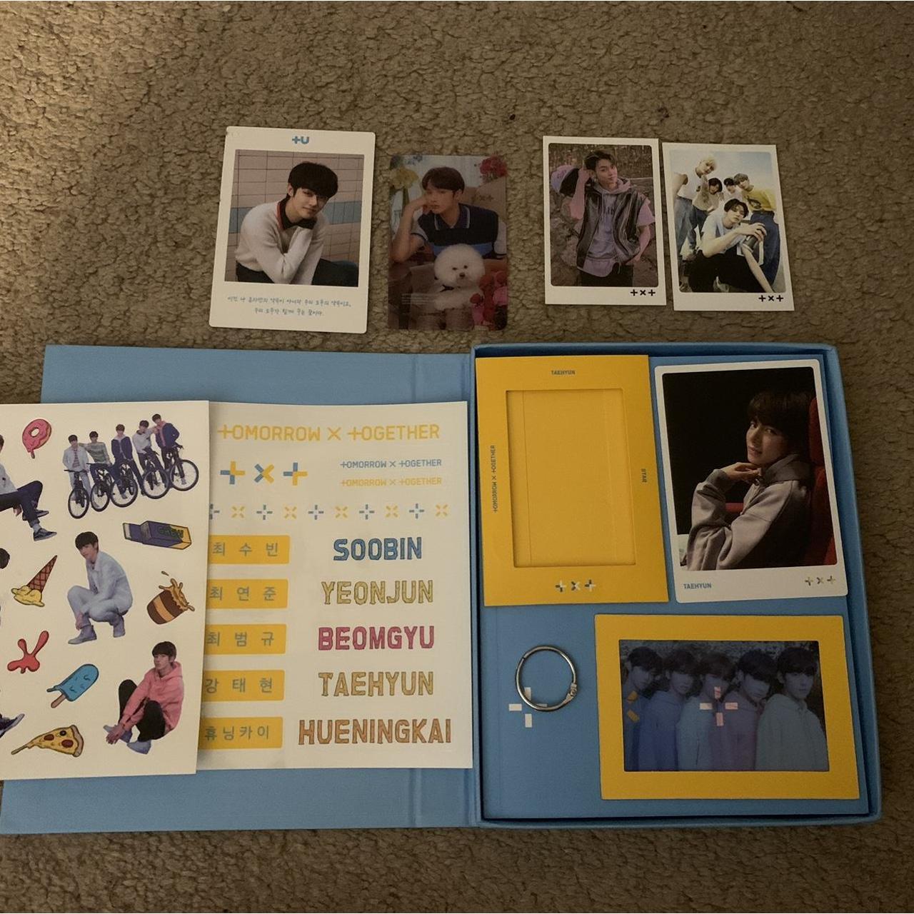 txt crown album all inclusions shown poster can be... - Depop