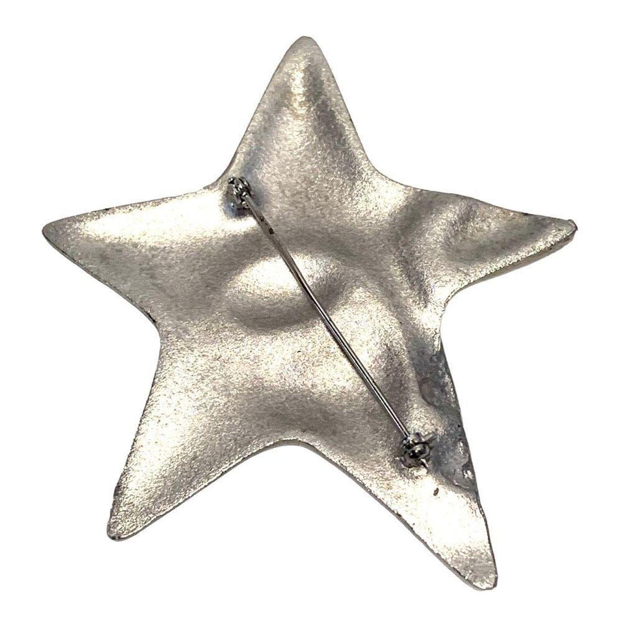 Vintage Art Deco MCM Star Shaped Feminine Face... - Depop