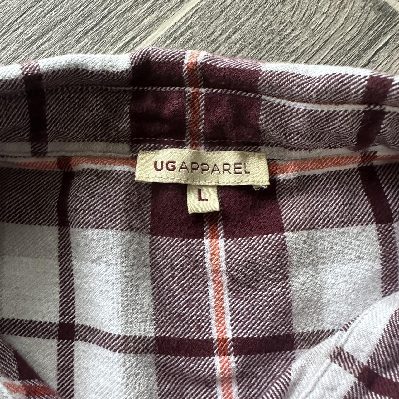 Virginia Tech Hokies women’s plaid flannel button... - Depop