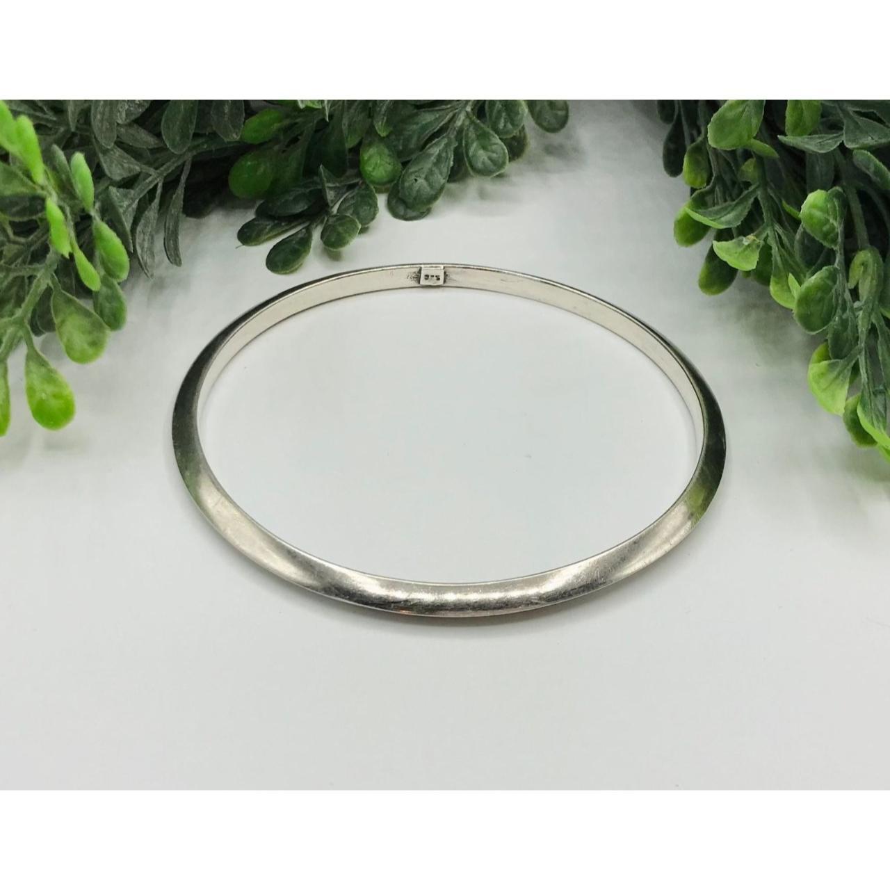 Vintage 925 bangle bracelet. Gently Loved! Thank... - Depop