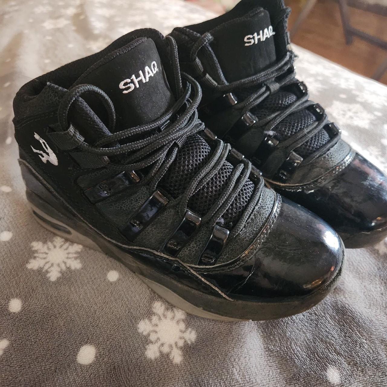Boys size 2 Shaq basketball sneakers. Used like new. - Depop