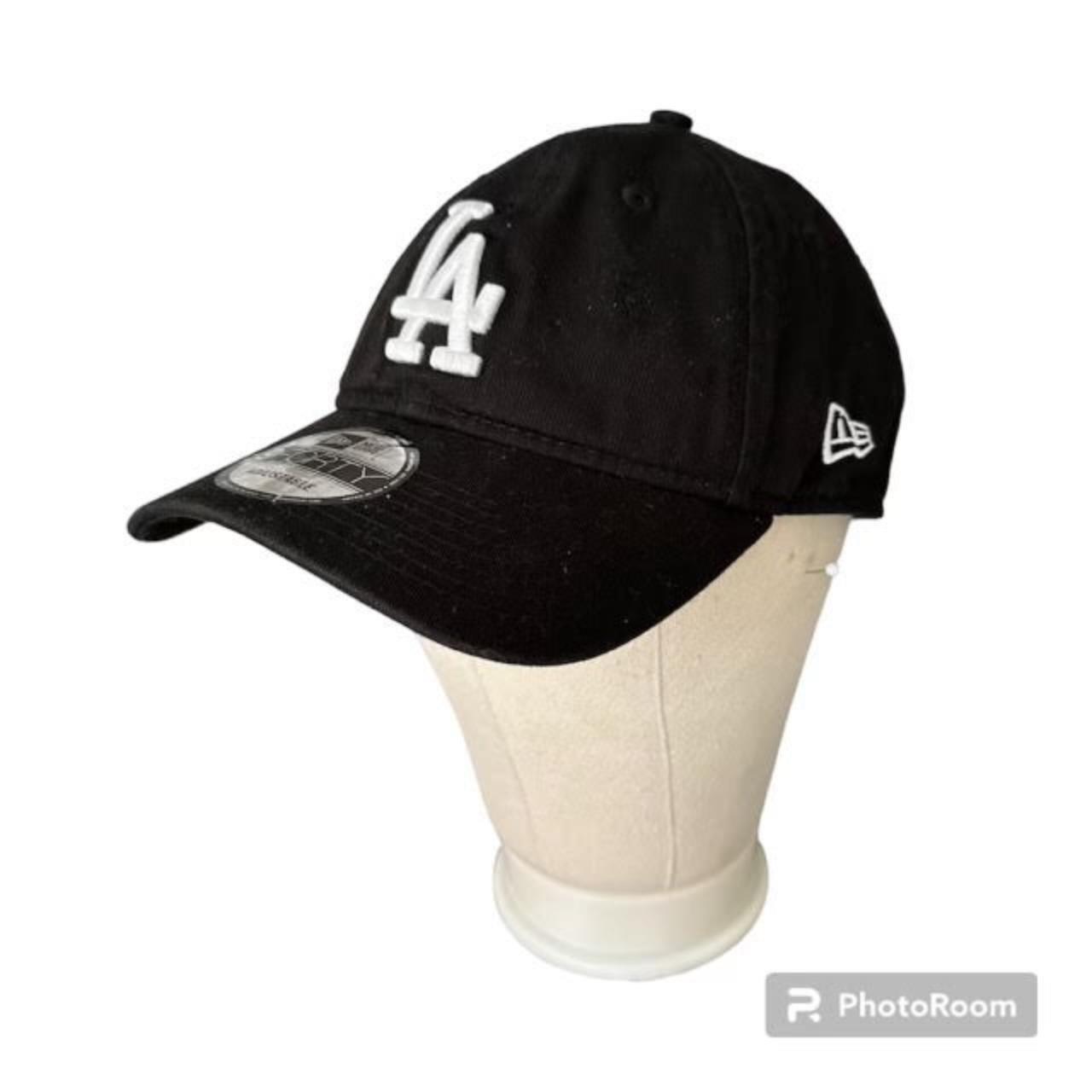 LA Logo Black and White Aesthetic Cap -adjustable... - Depop