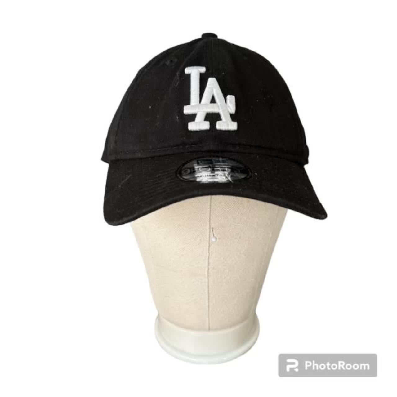 LA Logo Black and White Aesthetic Cap -adjustable... - Depop