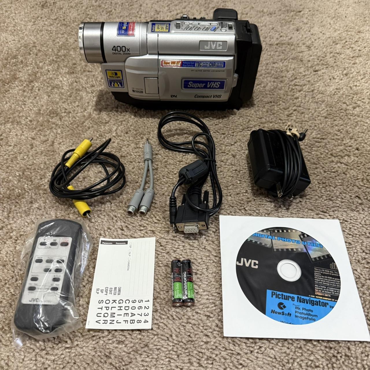 JVC GR-SXM730u Compact Super VHS Camcorder ... | Depop