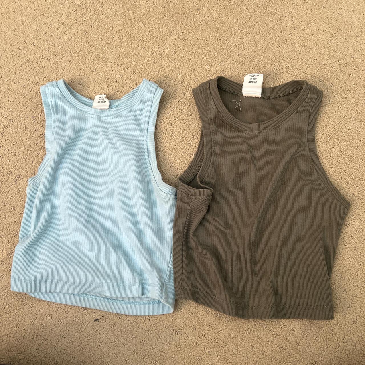 tillys crop top bundle both XS worn once | Depop