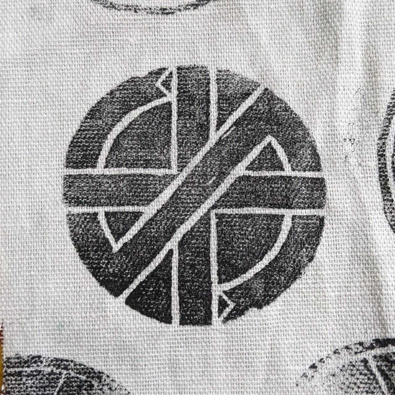 hand-carved stamp Crass patches! We're still... - Depop