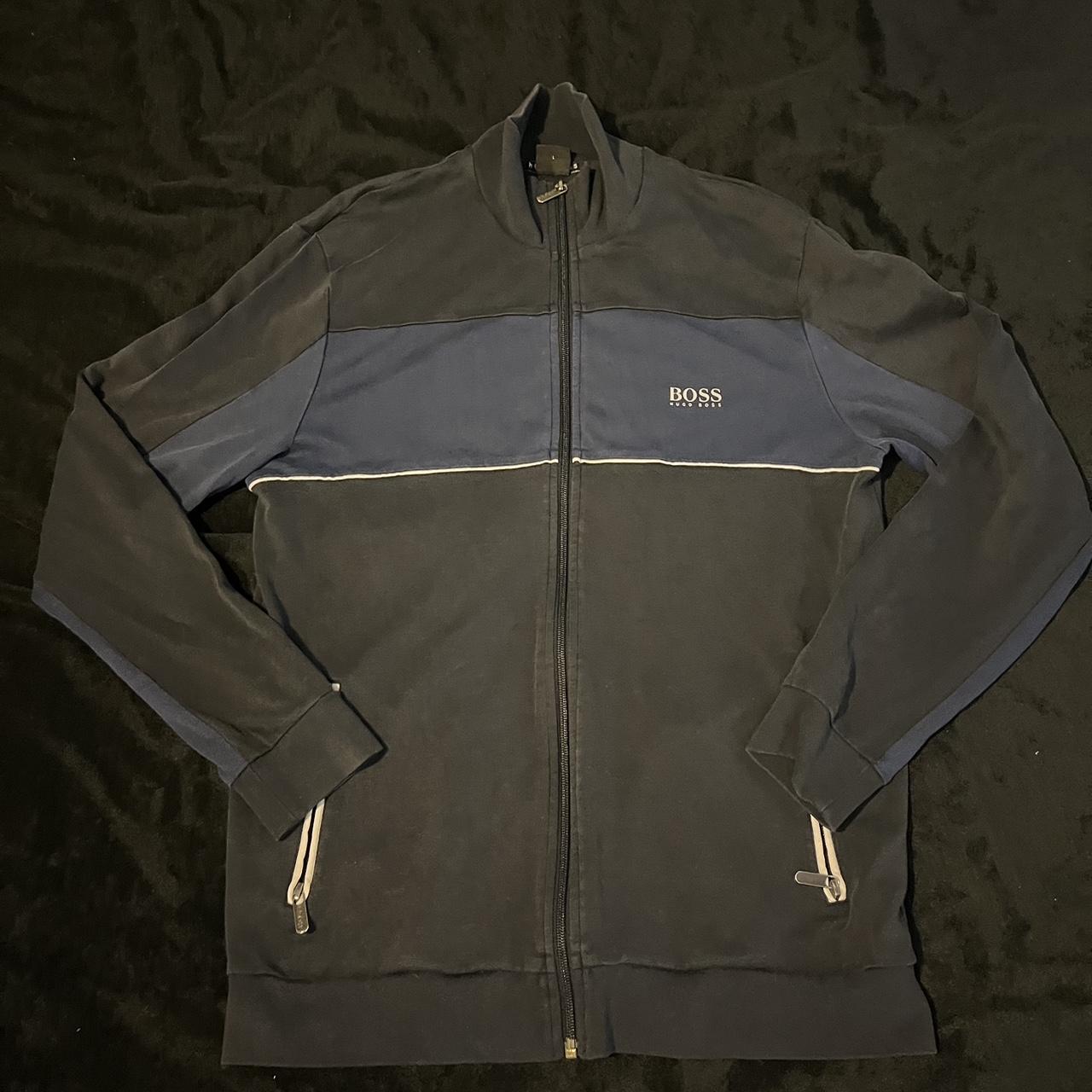 Hugo boss jacket, size large in good condition - Depop