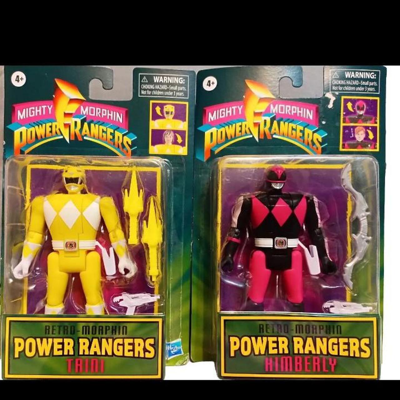 Lot of 2 Mighty Morphin Power Rangers Retro-Morphin... - Depop