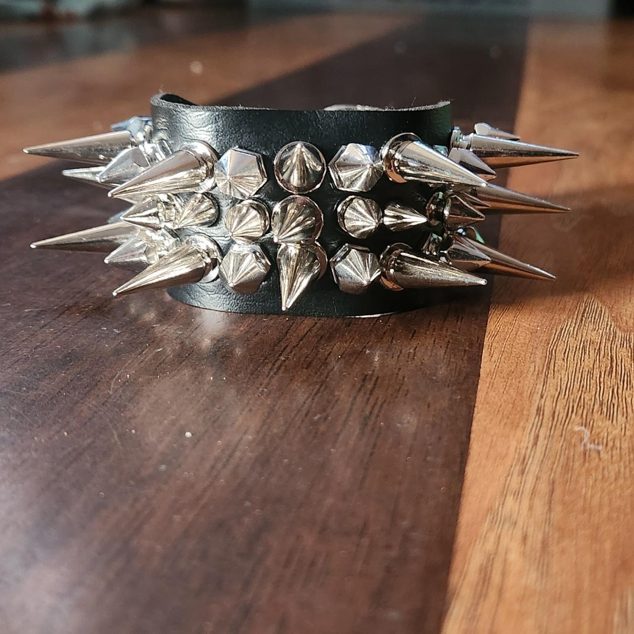 Classic buckle style custom spike bracelet! Another... - Depop
