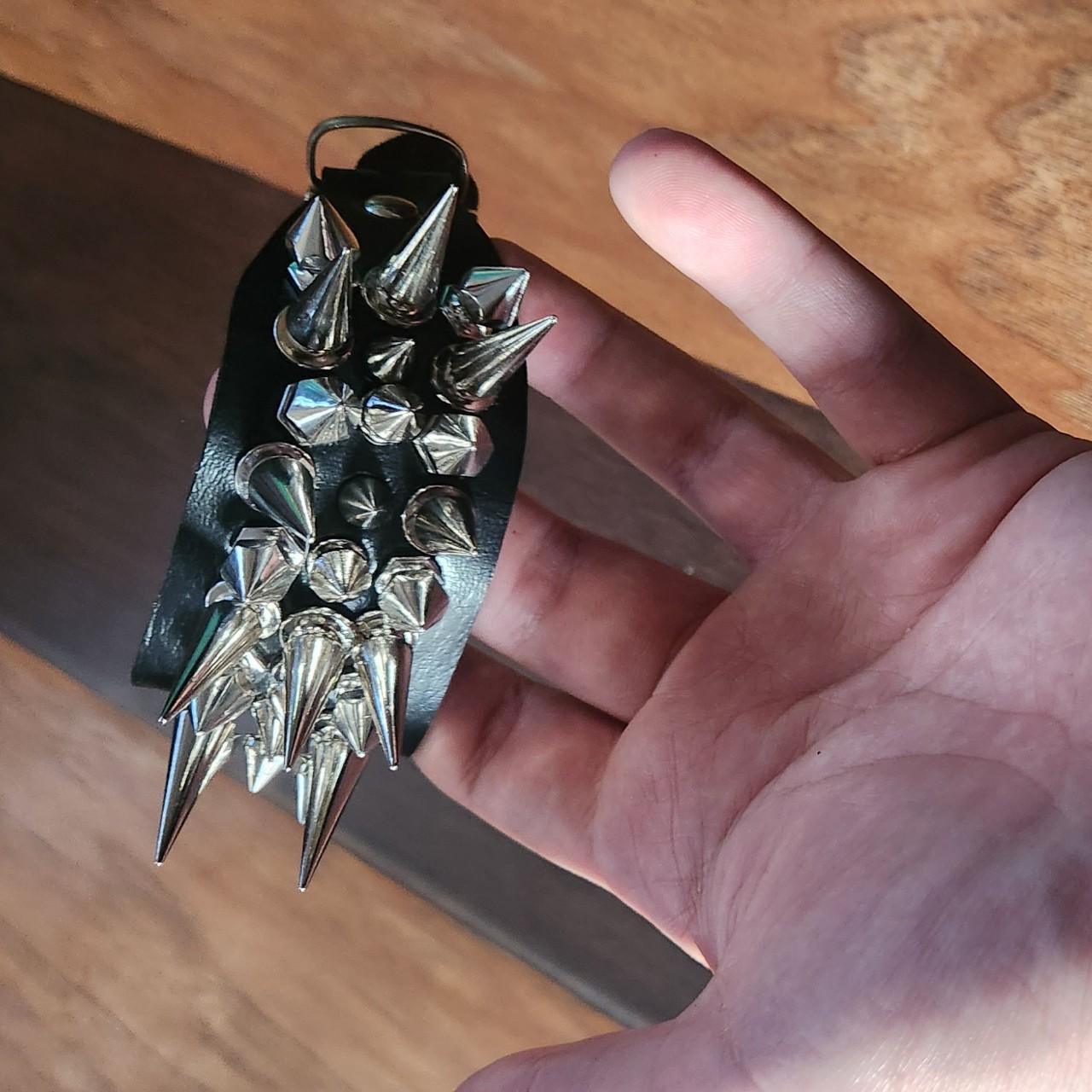 Classic buckle style custom spike bracelet! Another... - Depop
