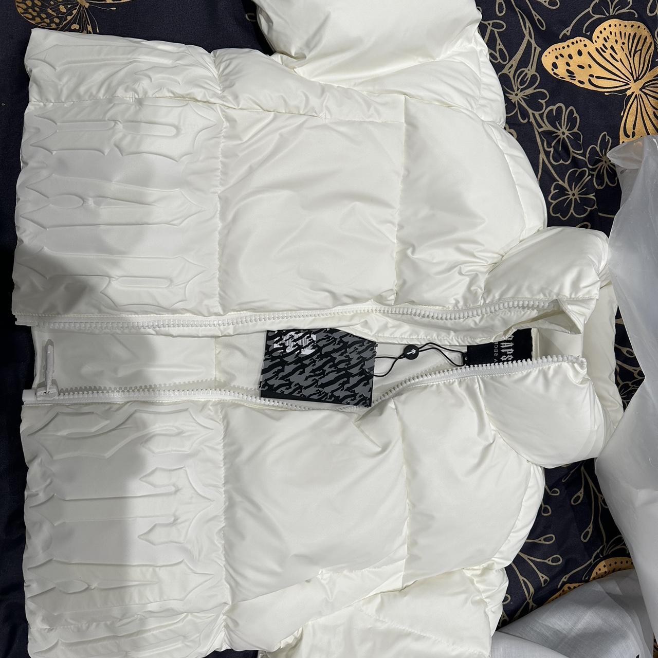 Trapstar irongate embossed puffer for womens here... - Depop